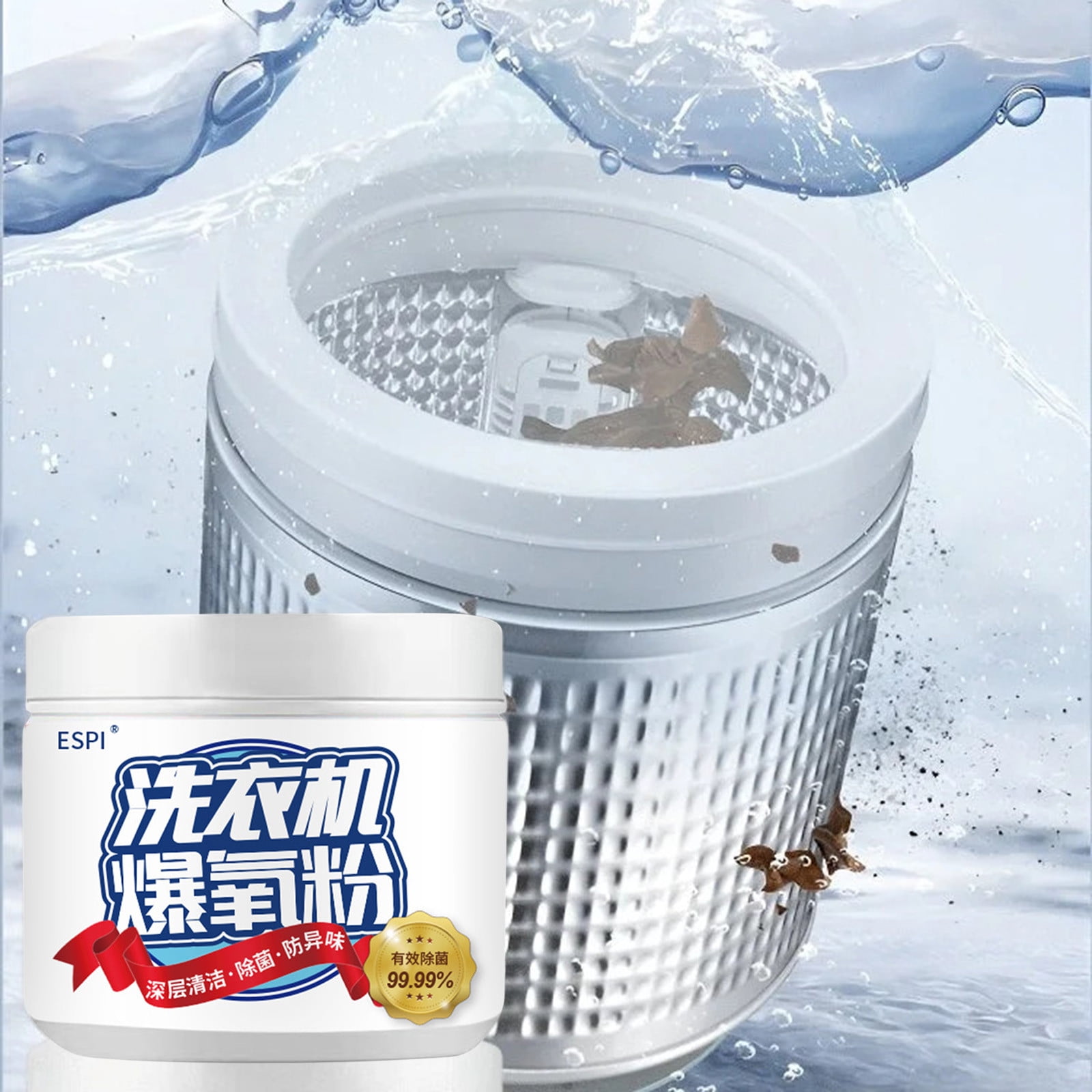 Washing Machine Stain Remover Oxygen Cleaning Powder | Powerful Odor ...