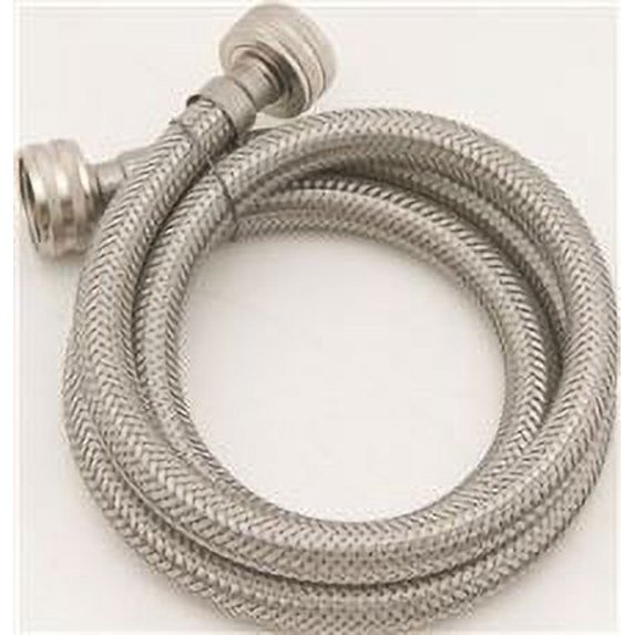 WASHING MACHINE STAINLESS STEEL CONNECTOR 1/2" ID X 72" - Walmart.com