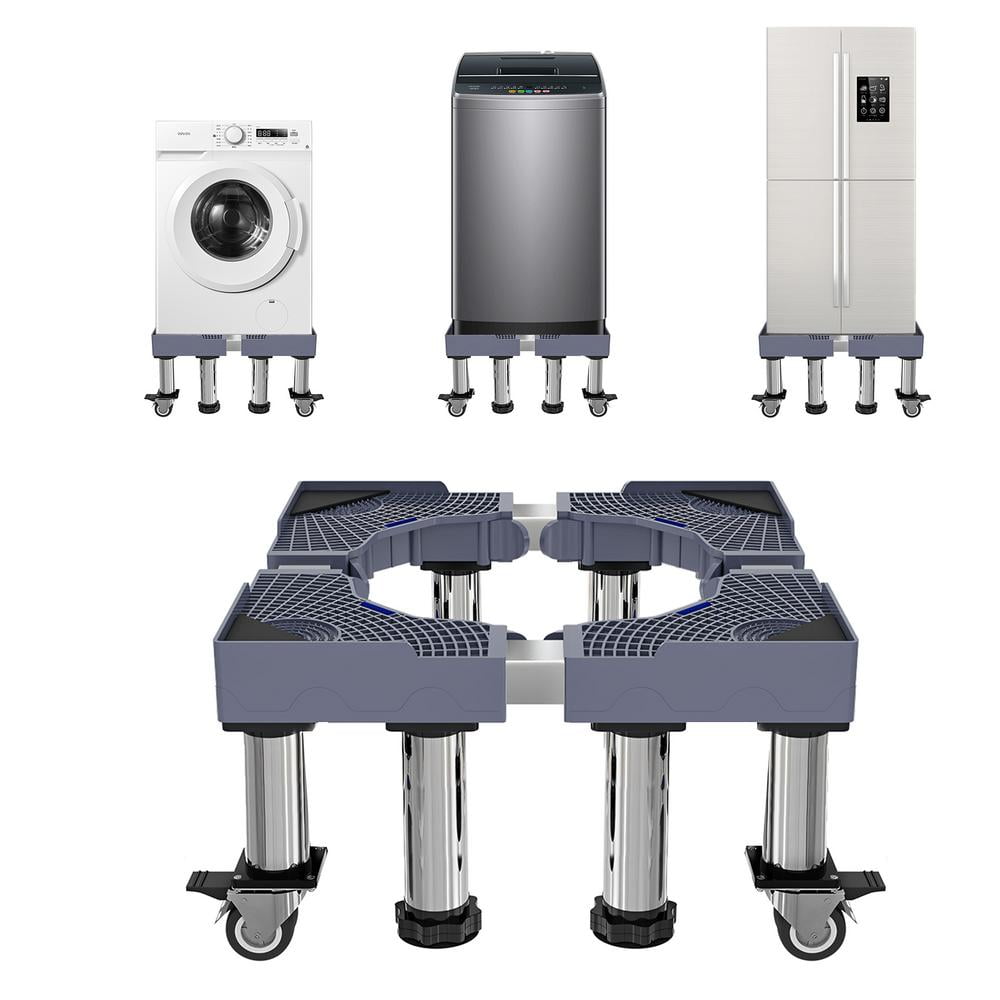 Washing Machine Stand Adjustable Laundry Stand Base Multi-Functional ...