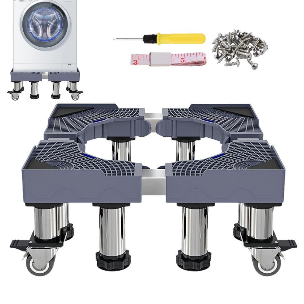 Washing Machine Stand Mini Fridge Stand Height Adjustable Washer and ...