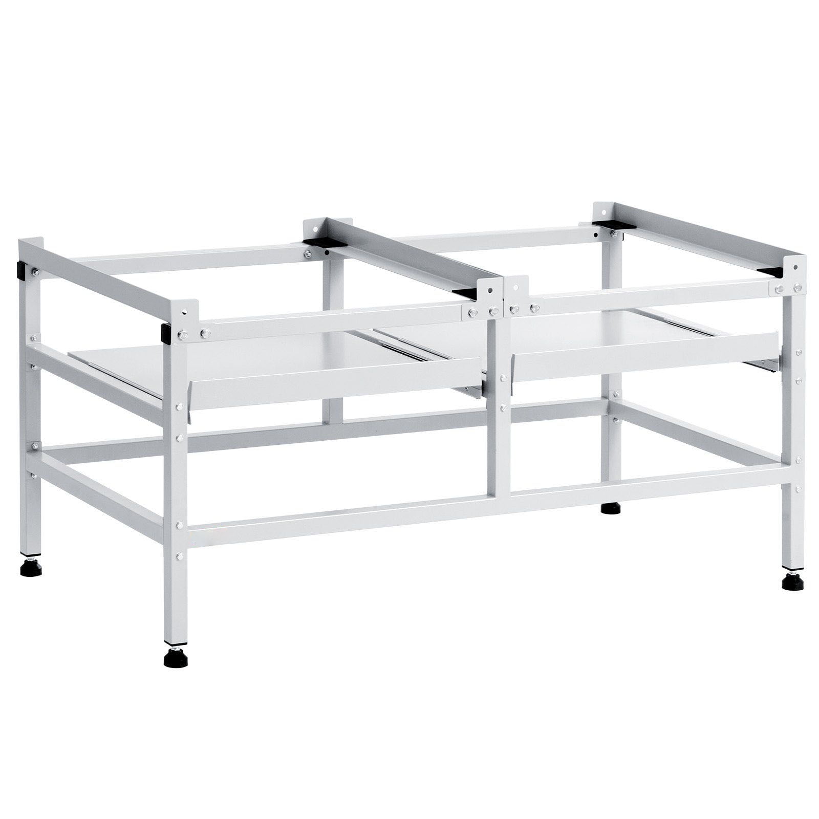 Washing Machine Stand Pedestal 48.5x25 Inch 590LB Carbon Steel; Heavy ...