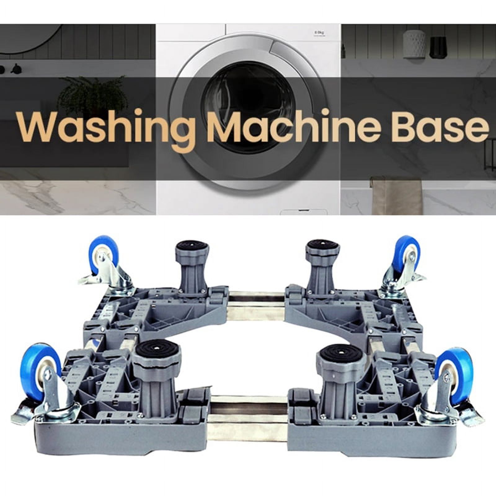 Washing Machine Stand Universal Mobile Base Anti-Vibrator Mobile ...
