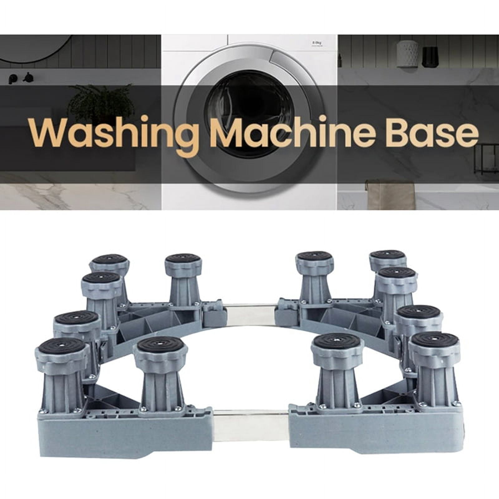 Washing Machine Stand Universal Mobile Fridge Base Anti-Vibrator Mobile ...