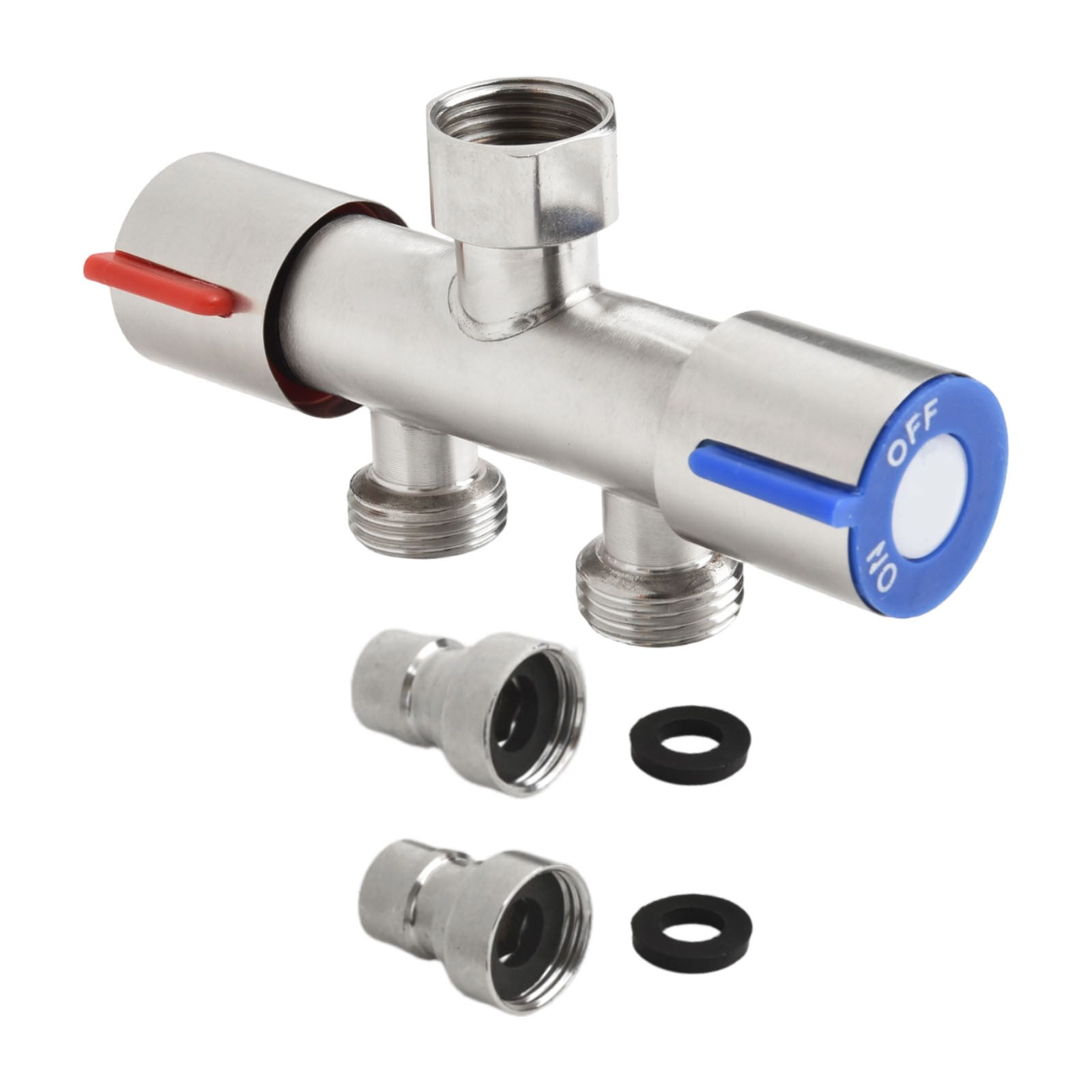 Washing Machine Water Diverter Valve Three-Way Double Control Faucet ...