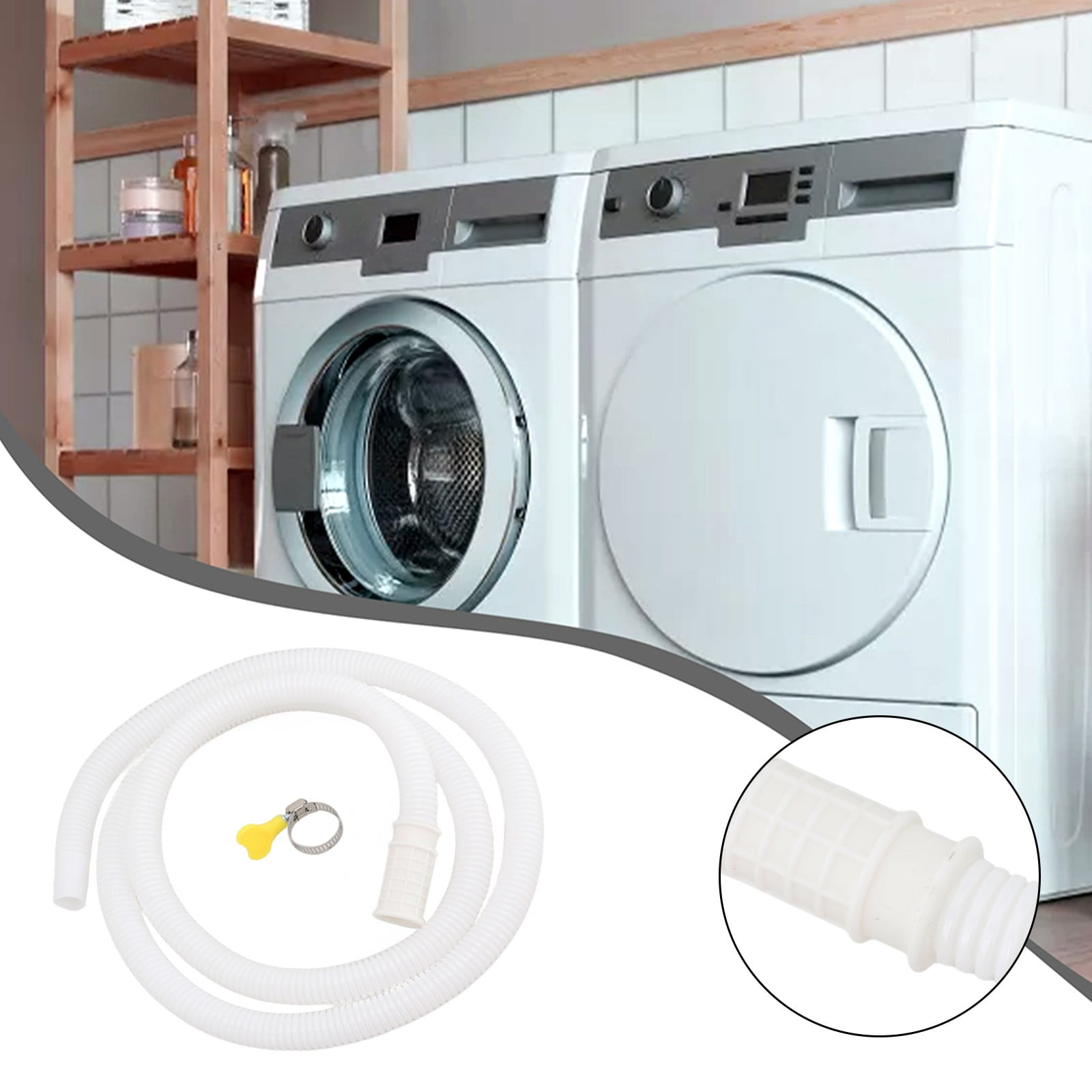 Washing Machine Water Inlet Hose Air Conditioner Drain Hose Portable ...