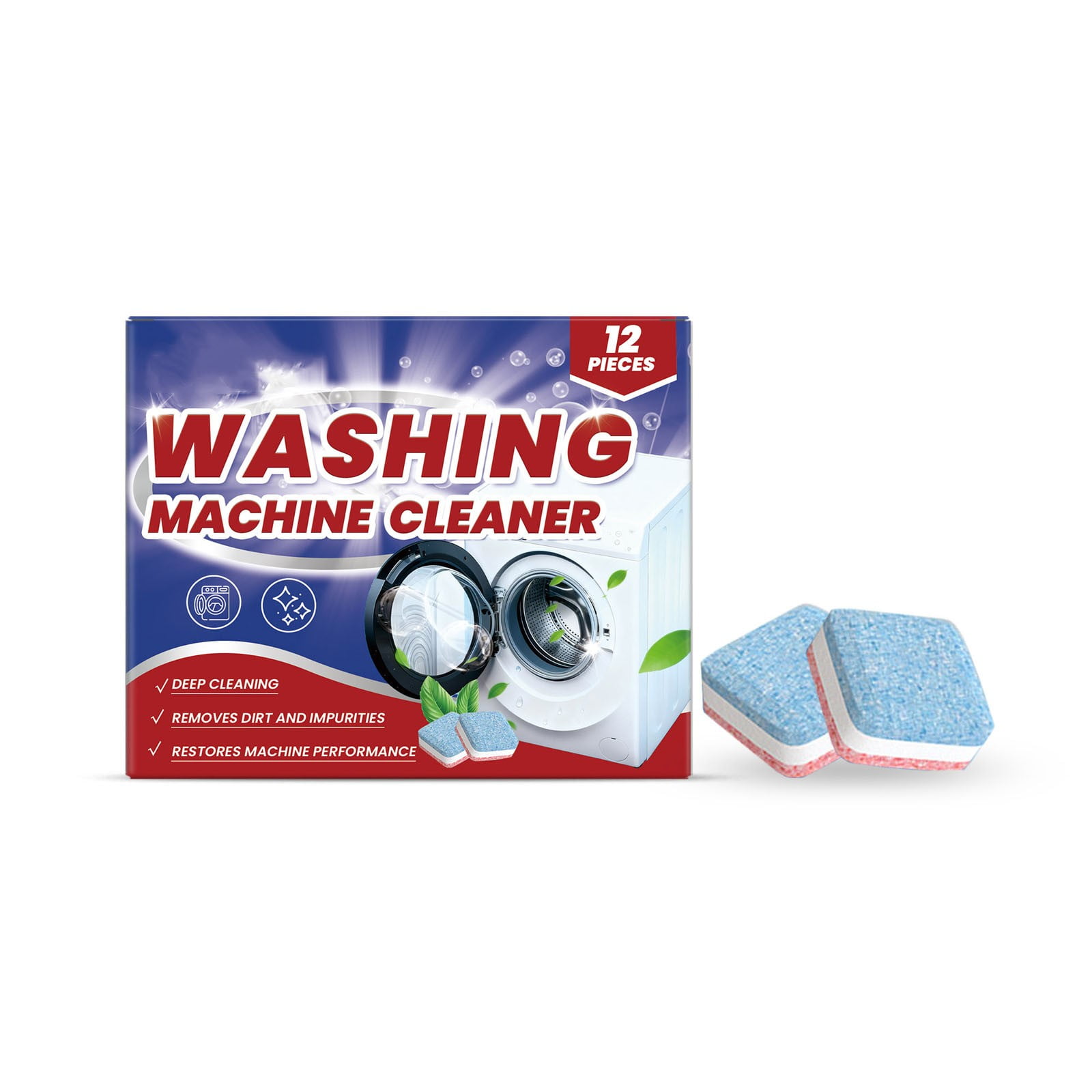 Washing Machines Descaling And Cleaning Sheet, Deep Cleaning Descaler ...