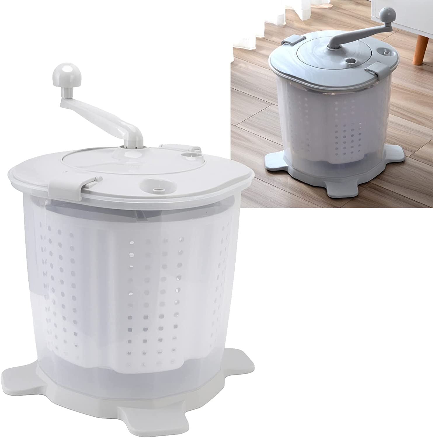 Washing Maching, Hand Crank Washing Machine Manual Washer with ...