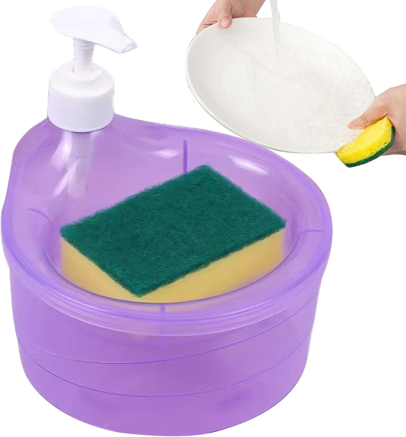Washing Soap Dispenser Bowl, Counter Dish Washing Soap Dispenser, Dish ...