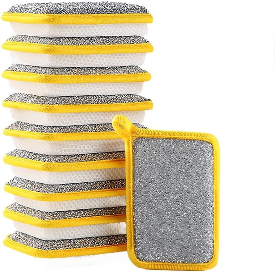 Washing Up Sponge,Double Sided Kitchen Dishcloth,Multi-Purpose ...