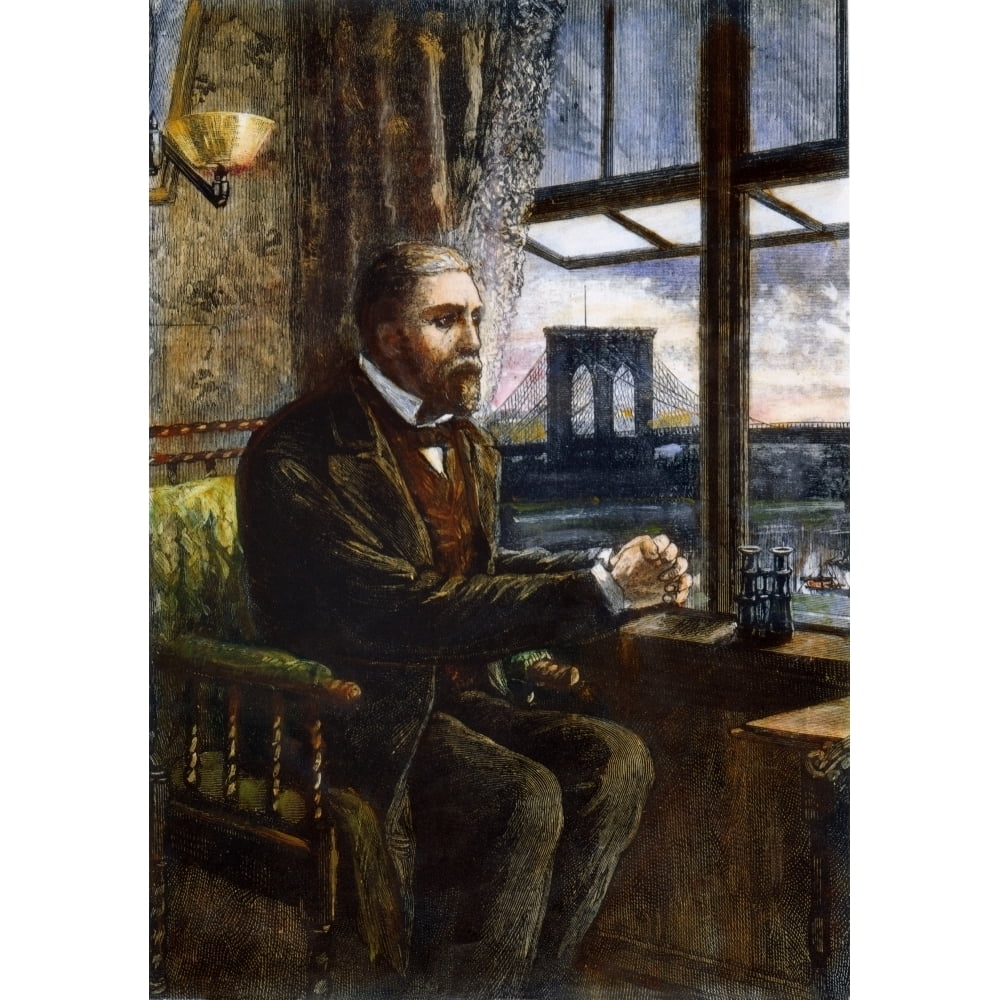 Washington A. Roebling N(1837-1926). American Engineer. Roebling ...