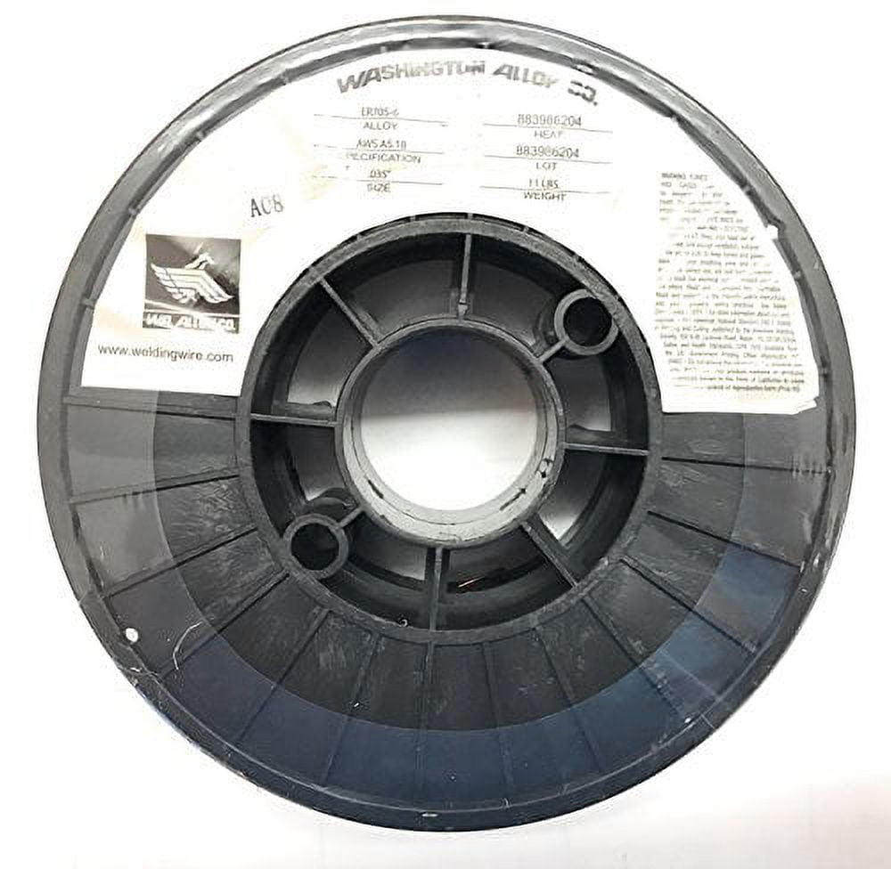 Washington Alloy 11 Lb. Spool Mig Welding Wire 70S-6 (.035 x 11 lb.) - Walmart.com