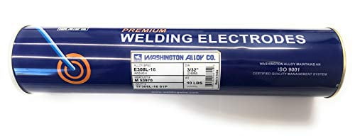 Washington Alloy 308L-16 Stick Electrode 10 LB. Package (3/32" - 10 LBS ...