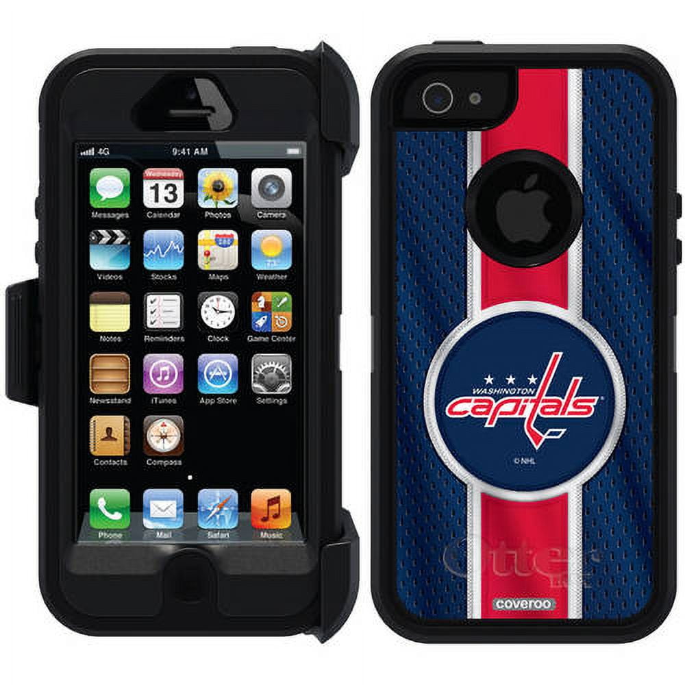 Washington Capitals Jersey Stripe Design on OtterBox Defender Series ...