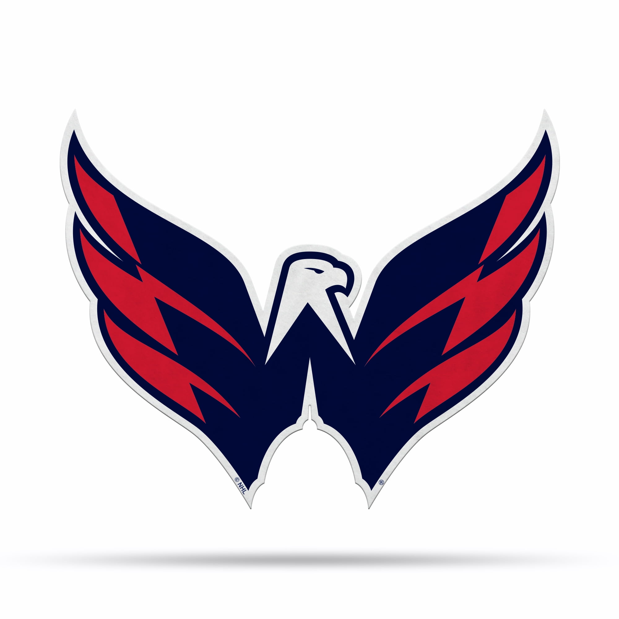 Capitals Shape Cut Primary Logo Pennant With Header Card - Walmart.com