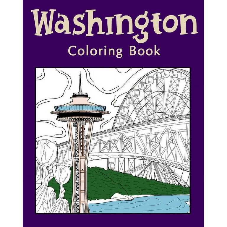 landmarks coloring book