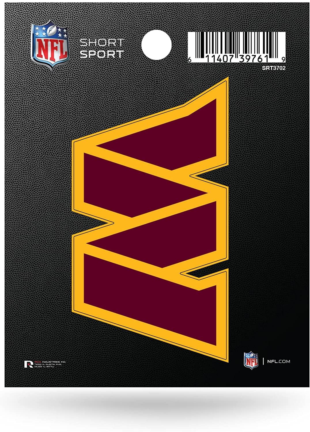 Washington Commanders 3 Inch Die Cut Decal Sticker Flat Vinyl Adhesive ...