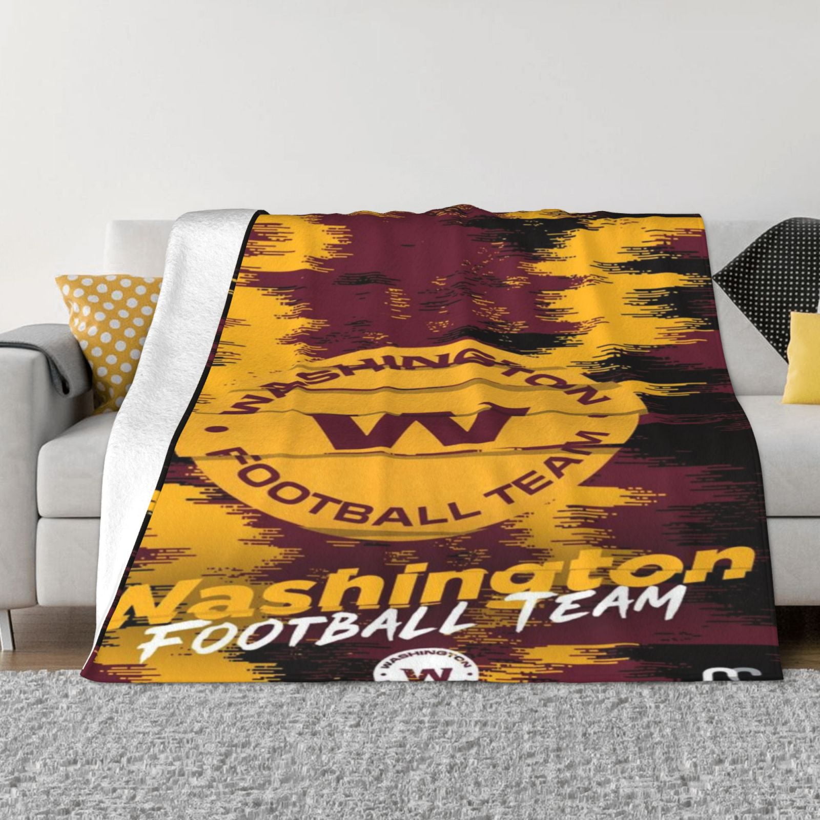 Commanders Blanket Team Custom 30" x 40", 40" x 50", 50" x 60", 60" x ...