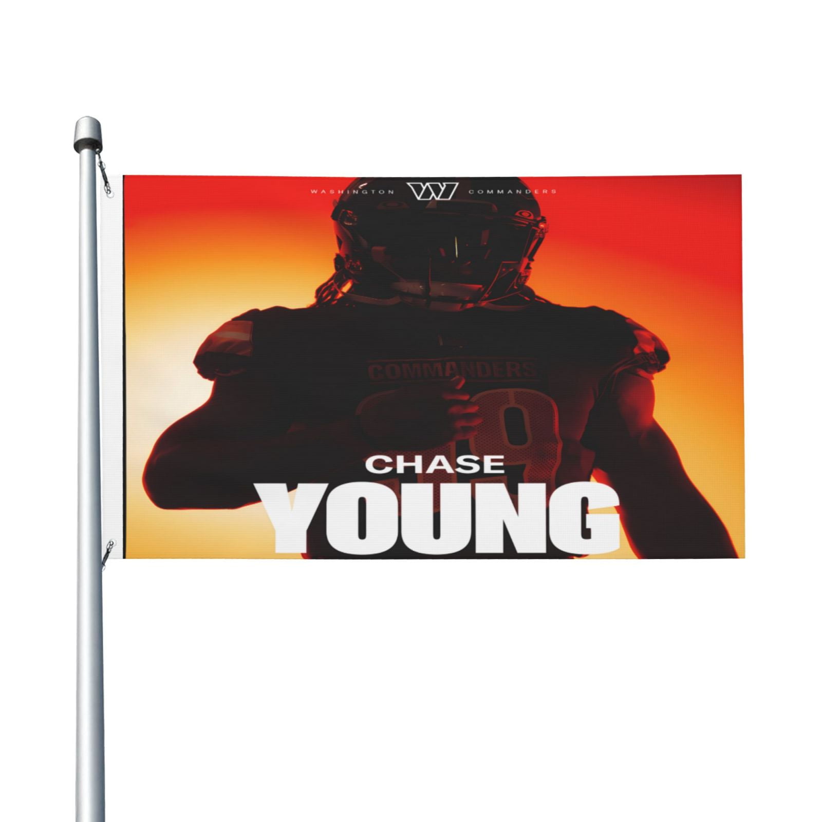 Commanders Double Sided Outdoor Decorative Flag Support Flag ...