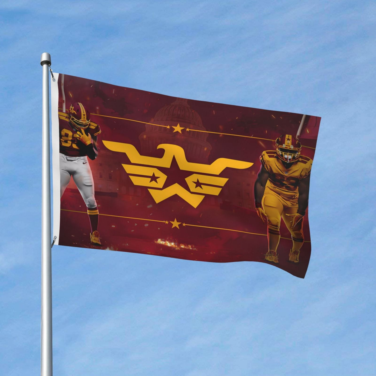 Washington Double Sided Outdoor Decorative Flag Support Flag ...