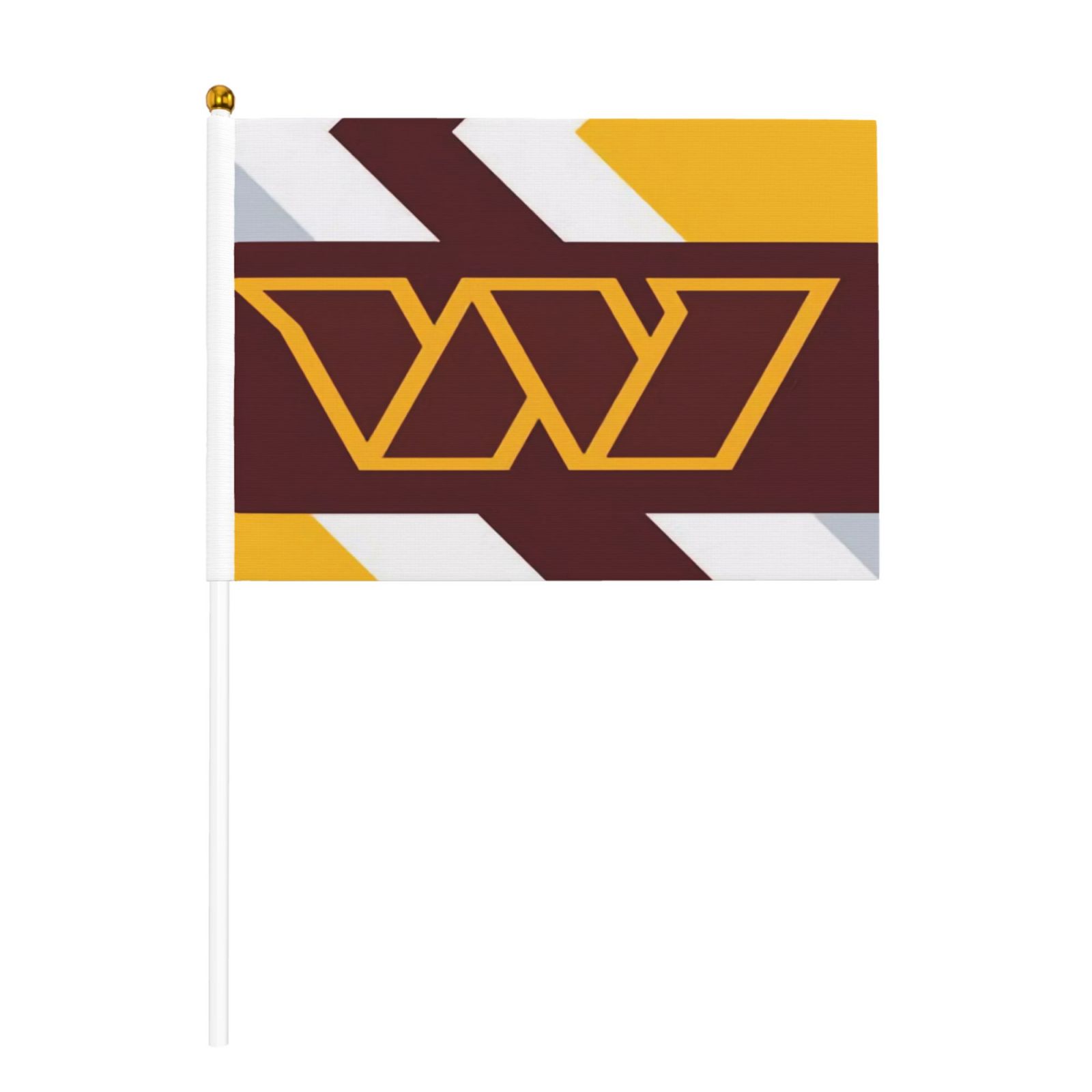 Commanders Double Sided Team Mini Handheld Flags Personalized Custom ...