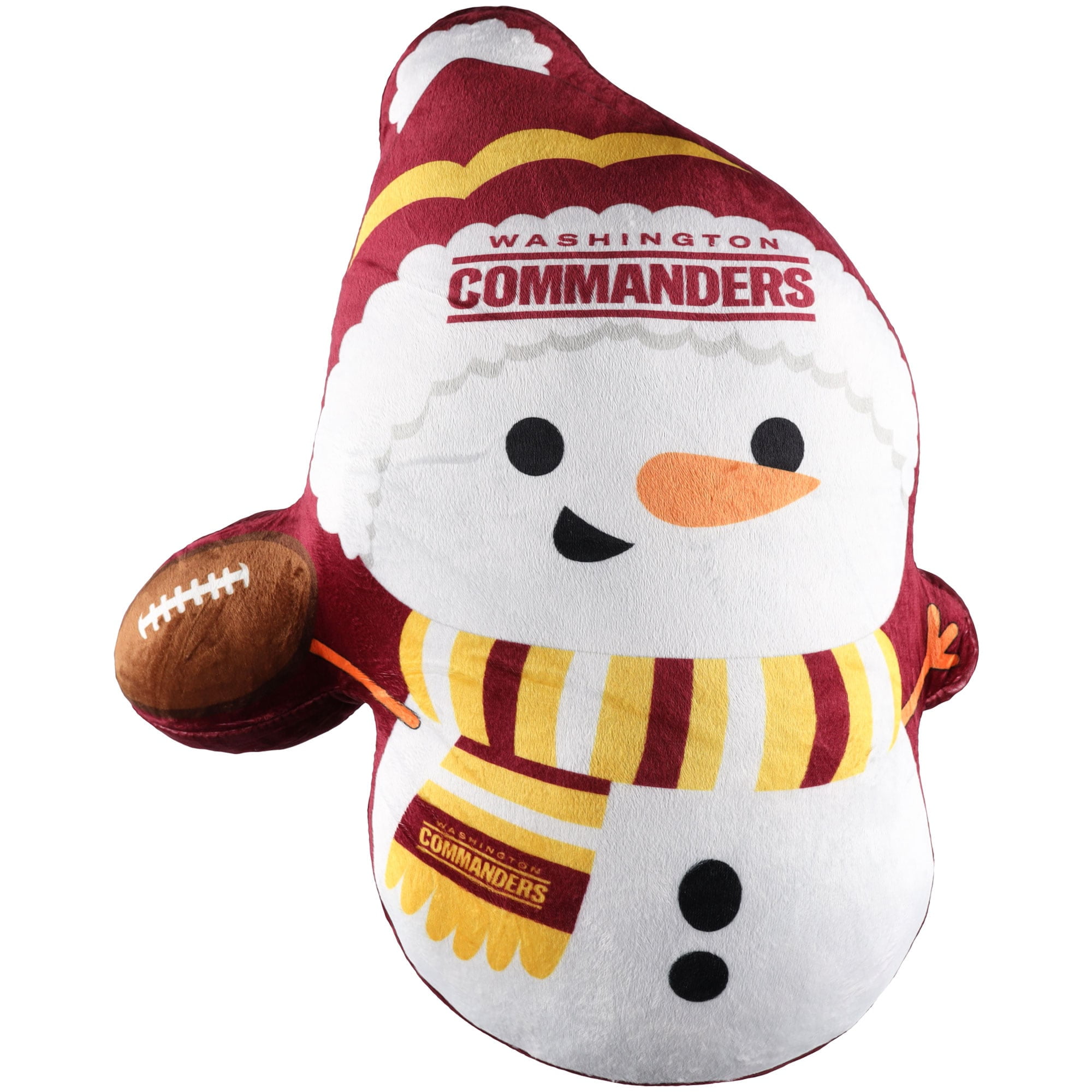 Pegasus Home Fashions Christmas Washington Commanders Snowman Plushlete ...