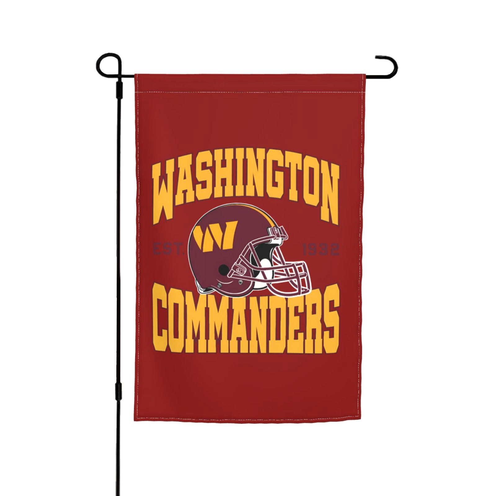 Commanders Indoor and Outdoor Decoration Banner Double Sided Garden ...