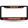 Officially Licensed Washington Commanders Plastic License Plate Frame ...