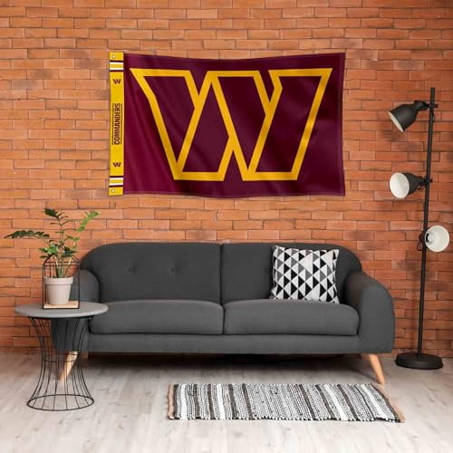 Washington Commanders Printed Header 3x5 Foot Banner Flag - Walmart.com
