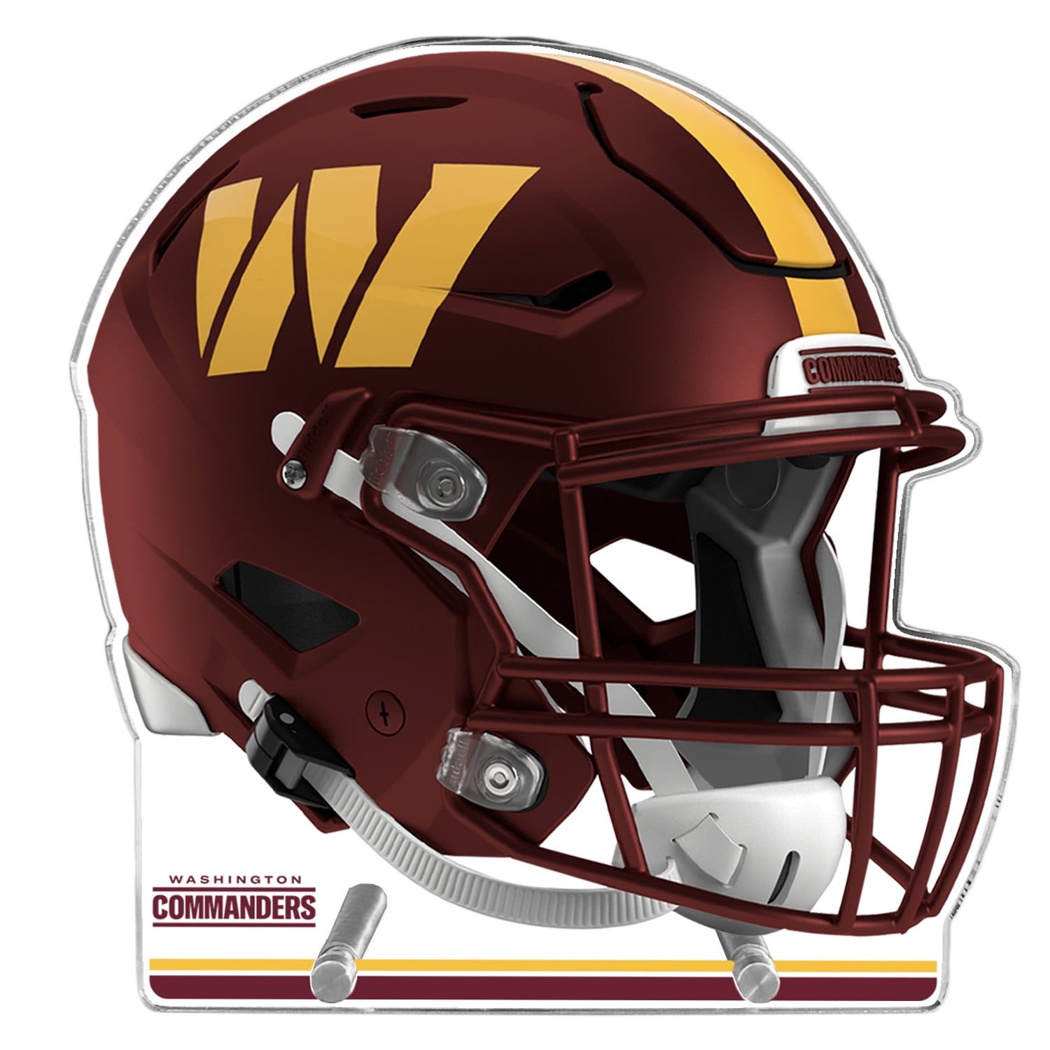 Washington Commanders 13" Speed Helmet Acrylic Plaque - Walmart.com