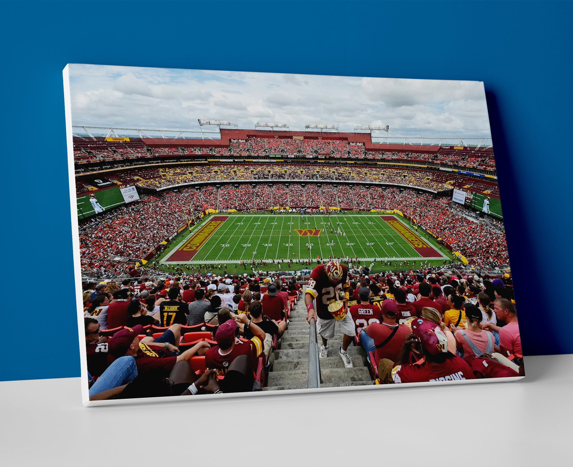 Washington Commanders Stadium Poster or Wrapped Canvas - Walmart.com