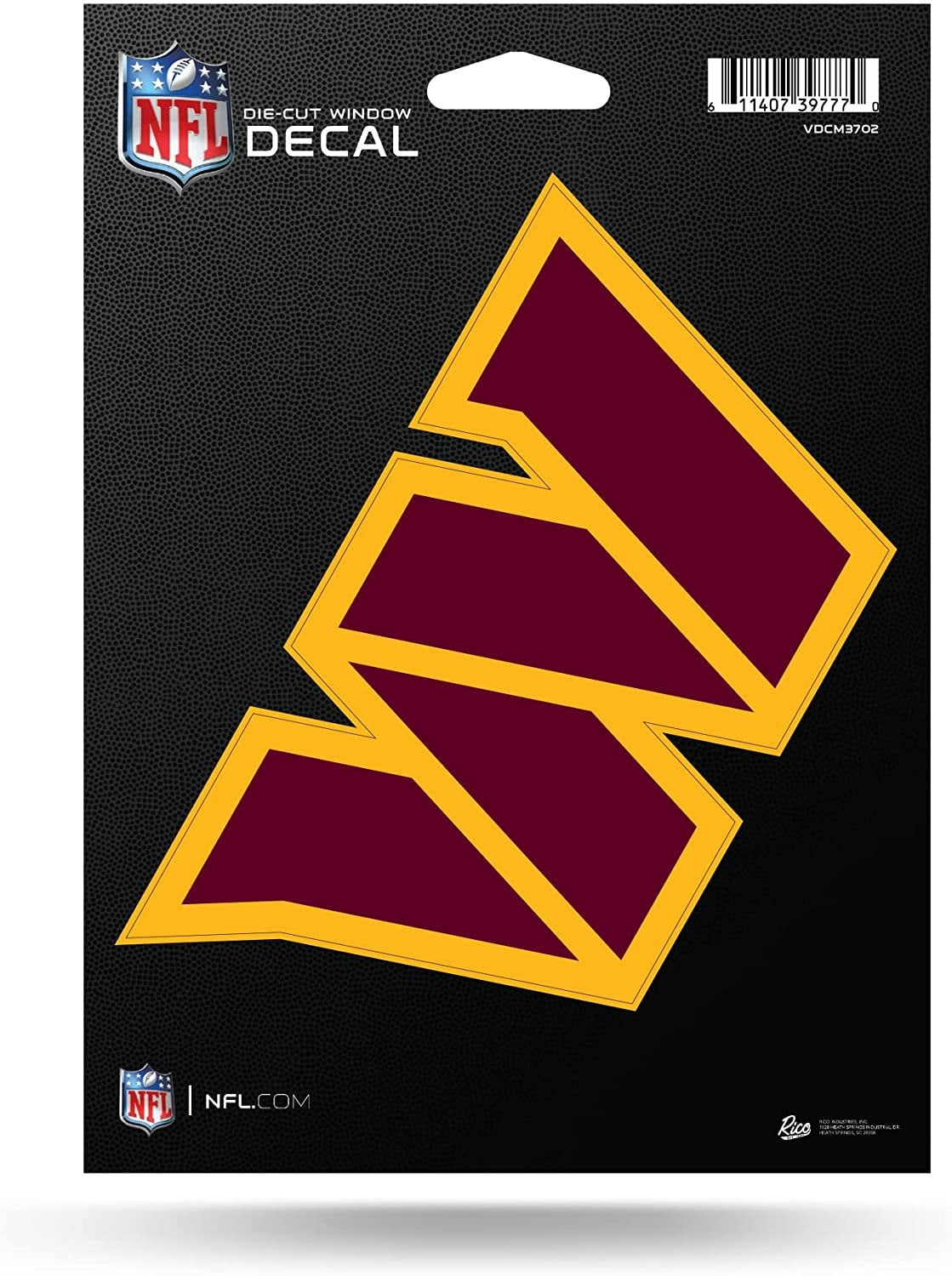 Washington Commanders Sticker Decal 5 Inch Flat Vinyl Die Cut Auto Home ...