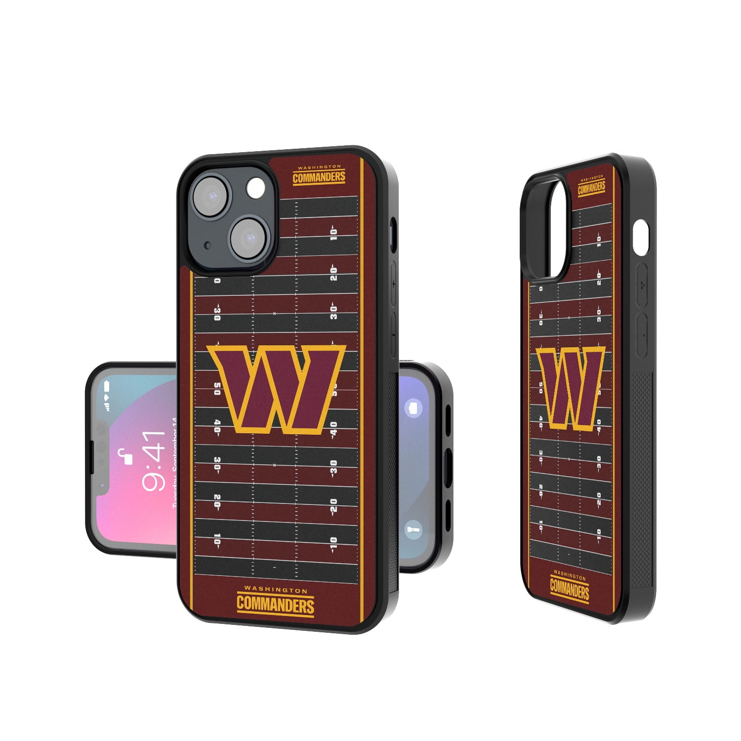 Washington Commanders iPhone Bump Case with Field Design - Walmart.com
