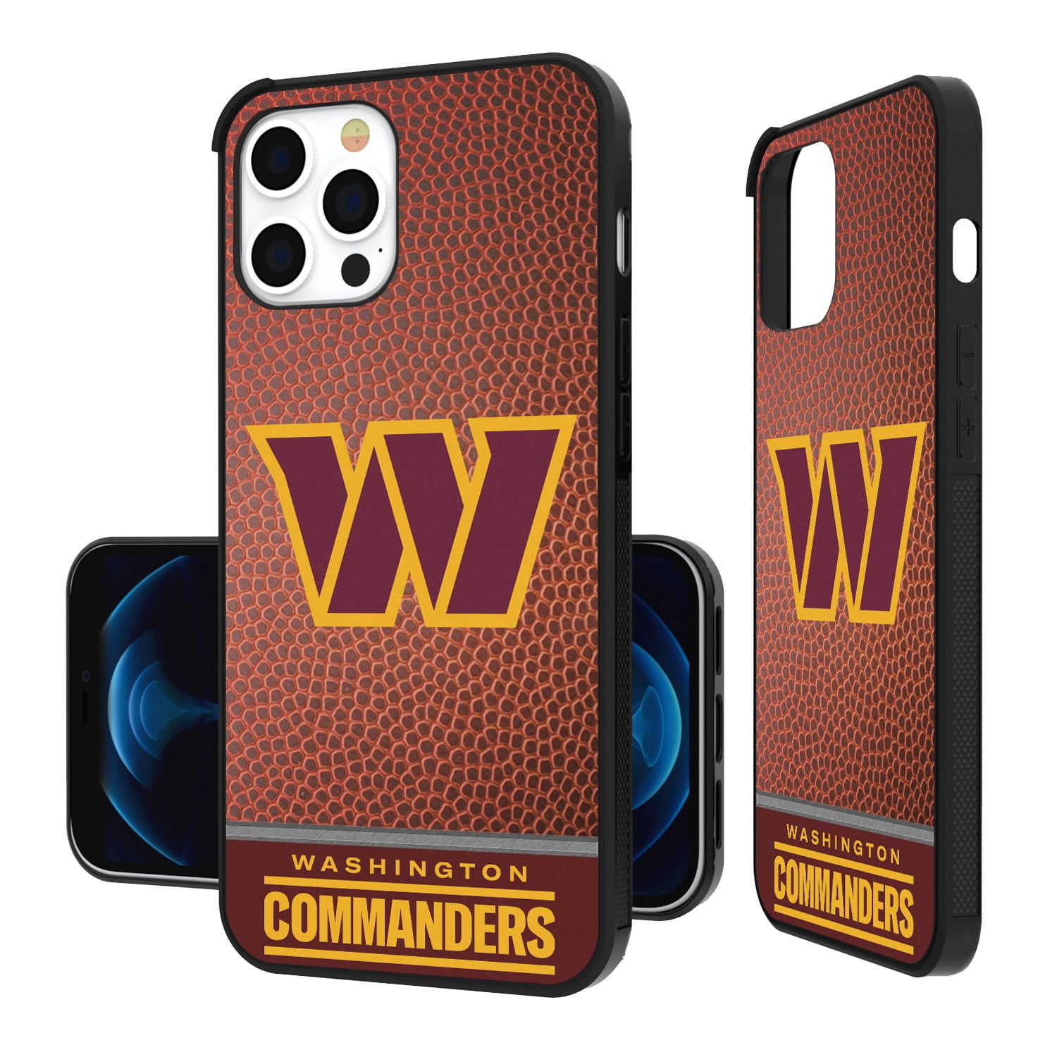 Washington Commanders iPhone Bump Case with Football Design - Walmart.com