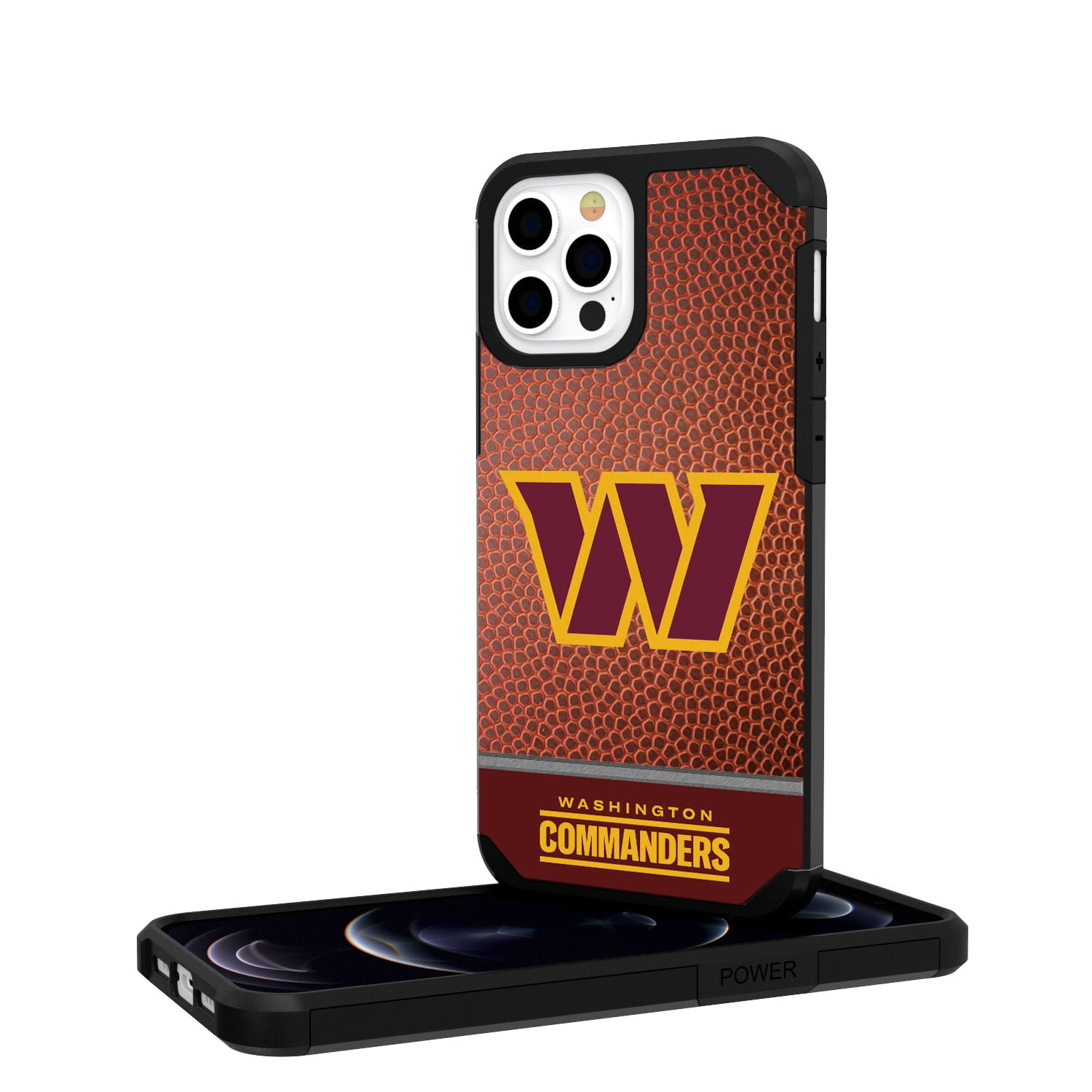 Washington Commanders iPhone Rugged Football Wordmark Design Case ...