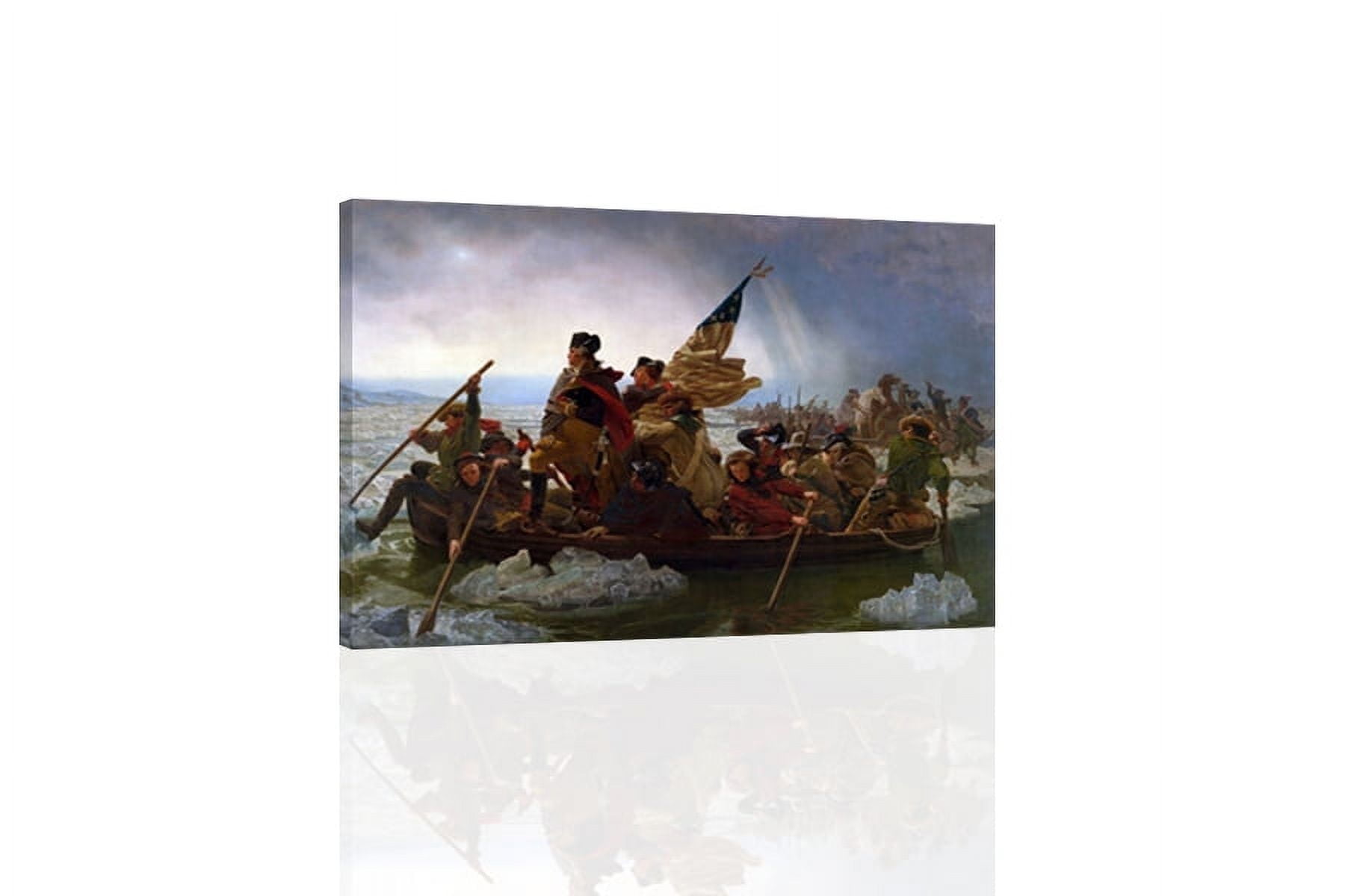 Washington Crossing The Delaware - Emanuel Leutze - CANVAS OR PRINT ...