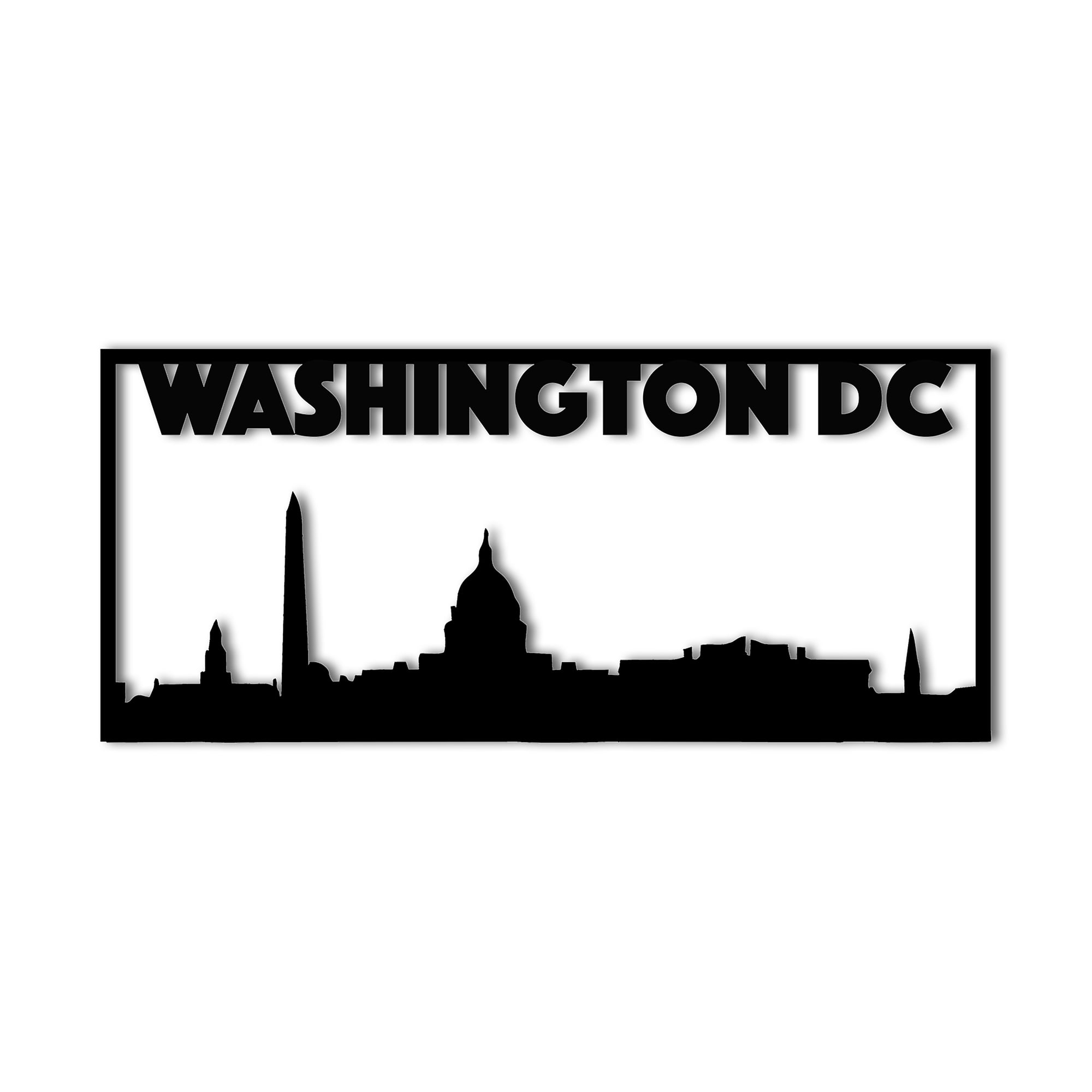 Washington D.C. City Skyline Landscape - Beautiful Solid Steel Home ...