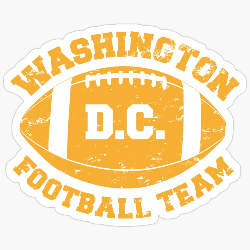Washington D.C. Football Team Sticker Baseball Sticker, Football ...