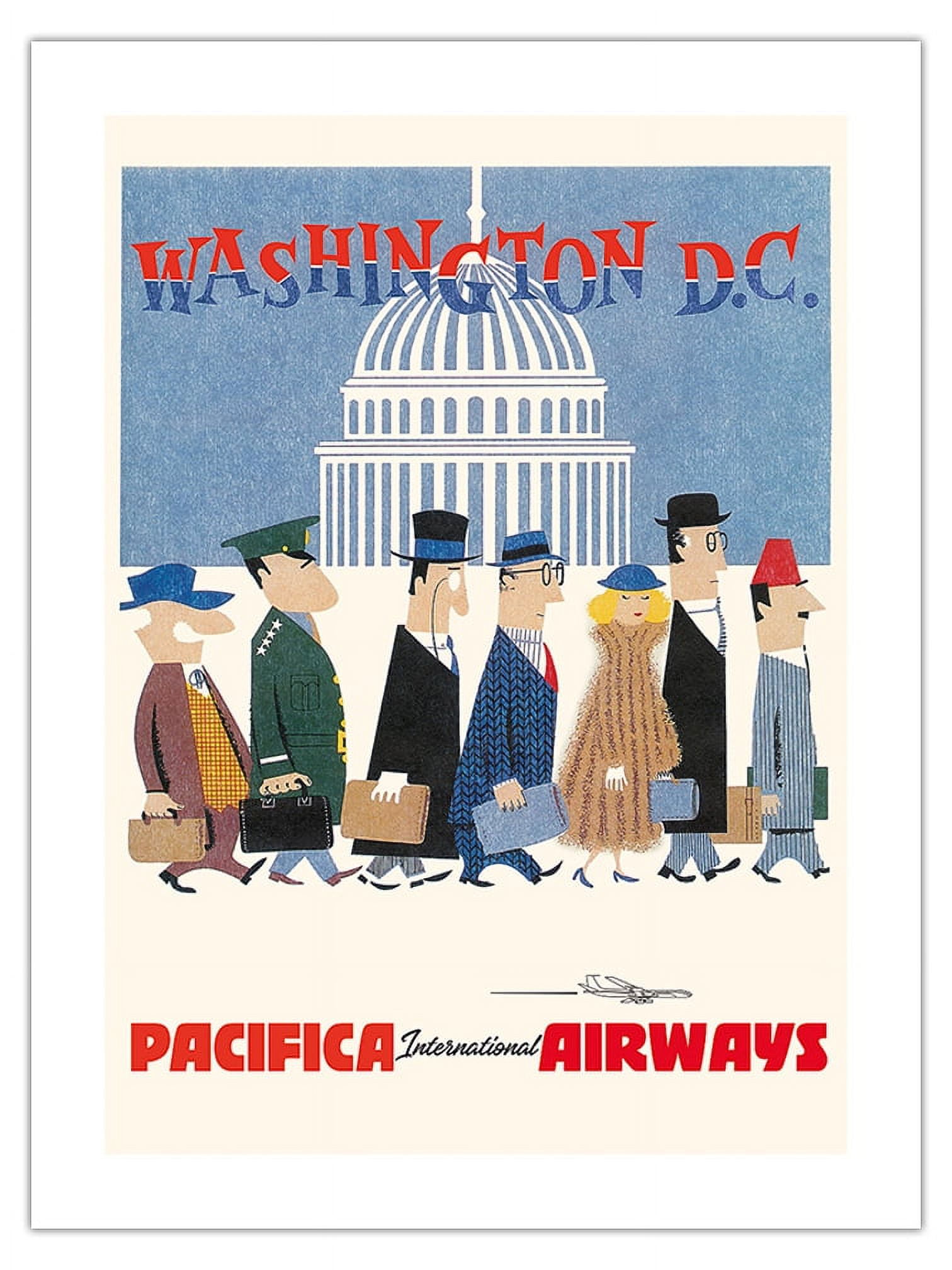 Washington D.C. - Pacifica International Airways - Vintage Airline ...