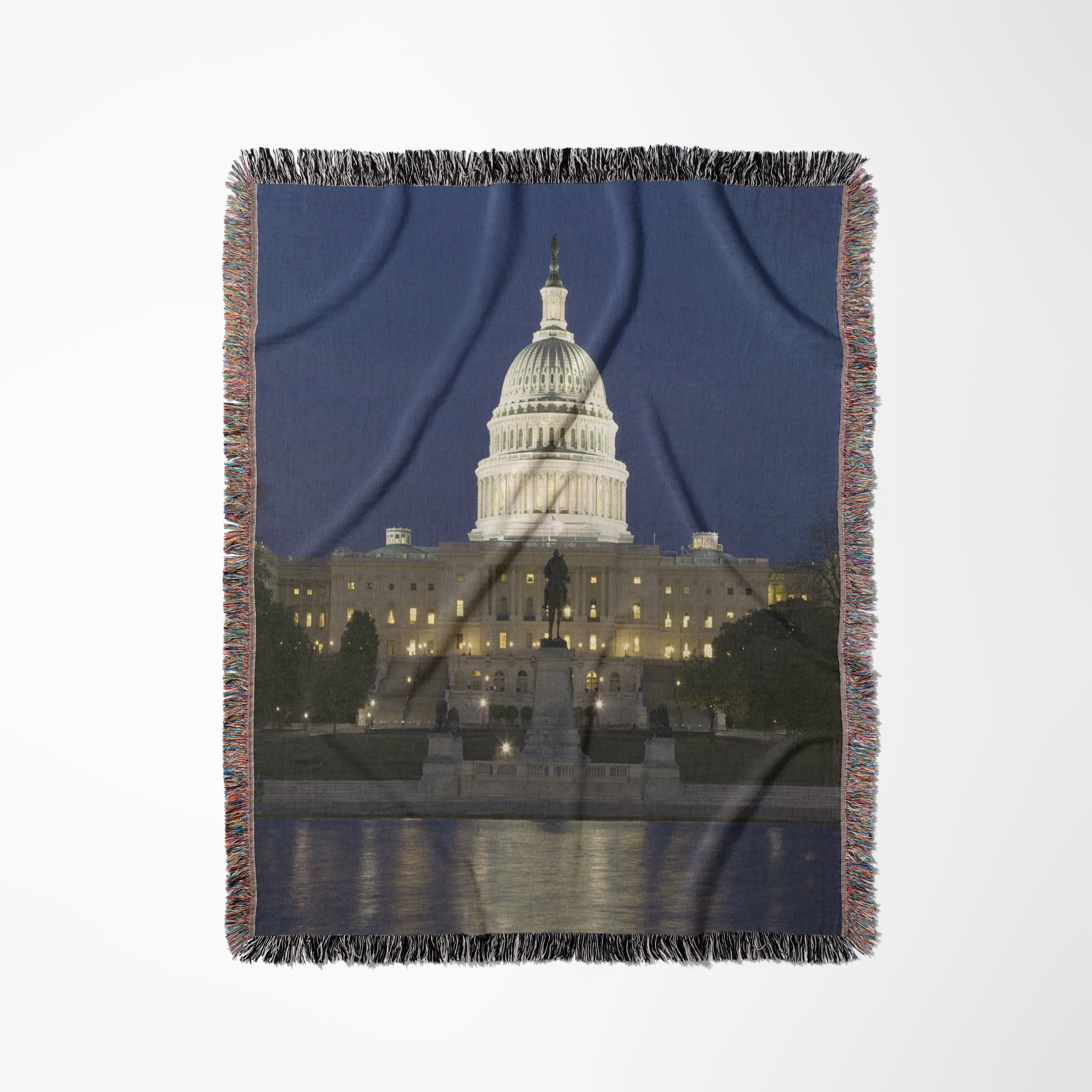 Washington, D.C. Reflection Of Capitol Building - Us09 Bja0045 - Jaynes ...