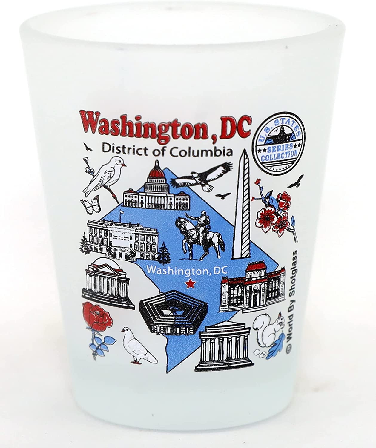 Washington DC US States Series Collection Shot Glass - Walmart.com