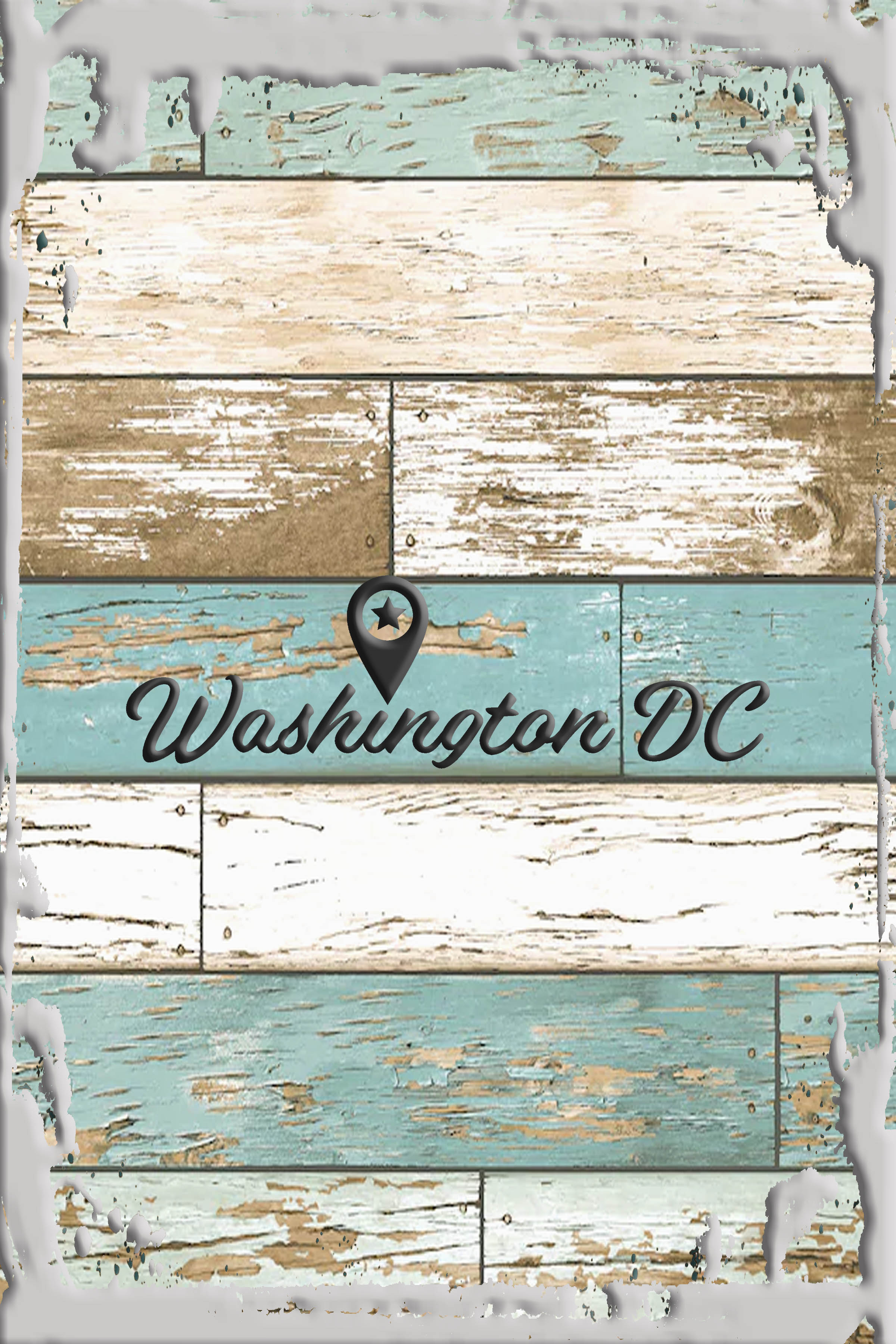 Washington, DC cursive destination star state politics monument White ...
