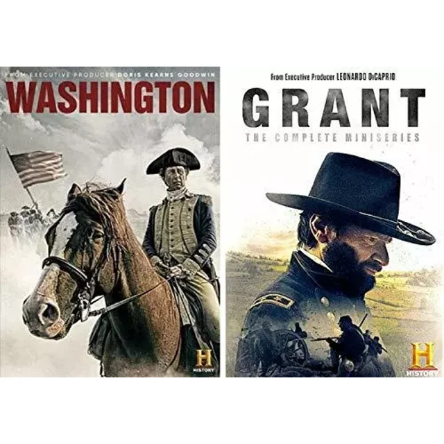Washington & Grant Complete History Channel Miniseries DVD 2020 ...