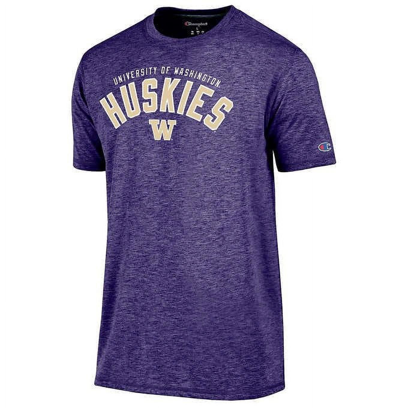 Washington Huskie's Champion Men's NCAA S/S Tee Small - Walmart.com