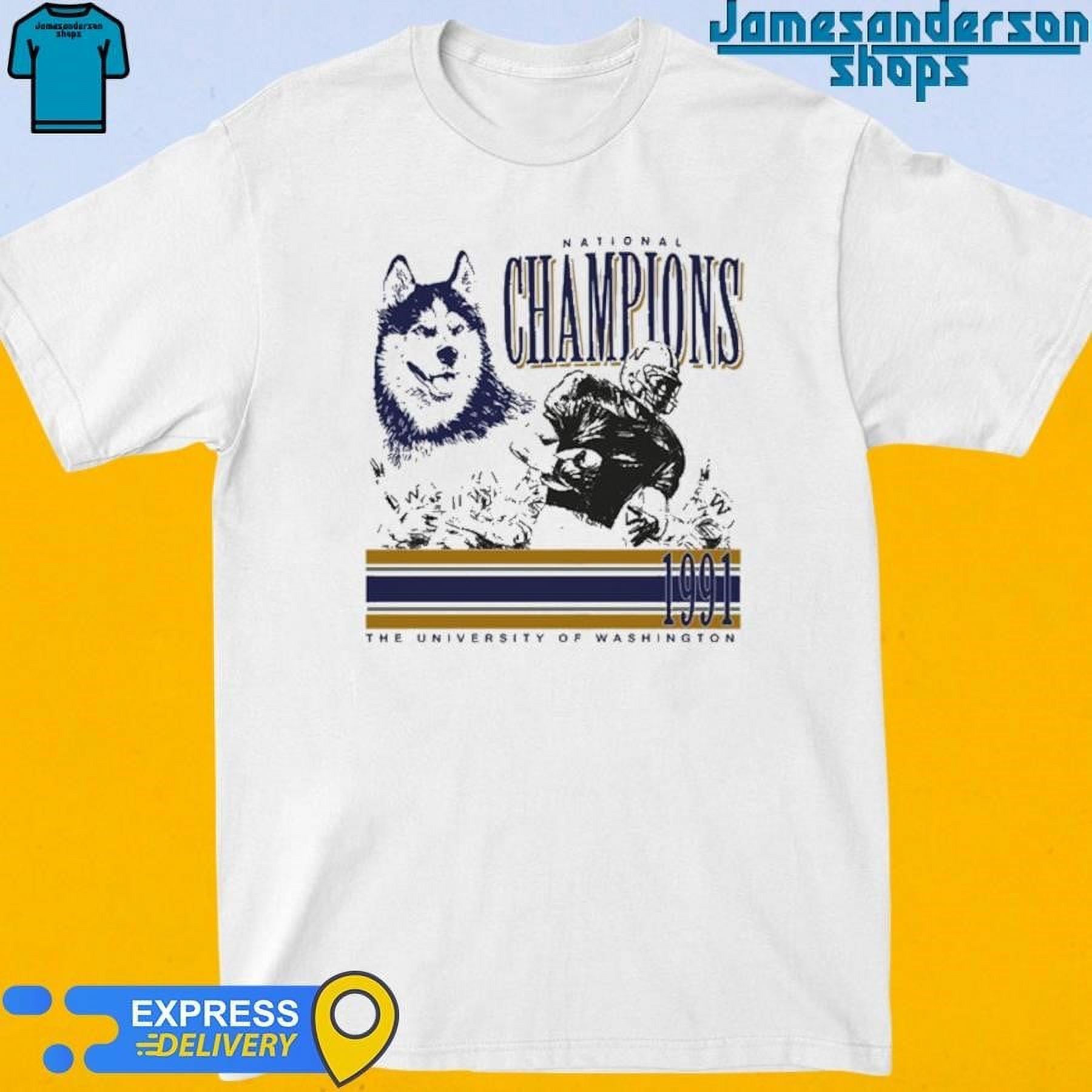 Washington Huskies King Chinook Shirt - Walmart.com