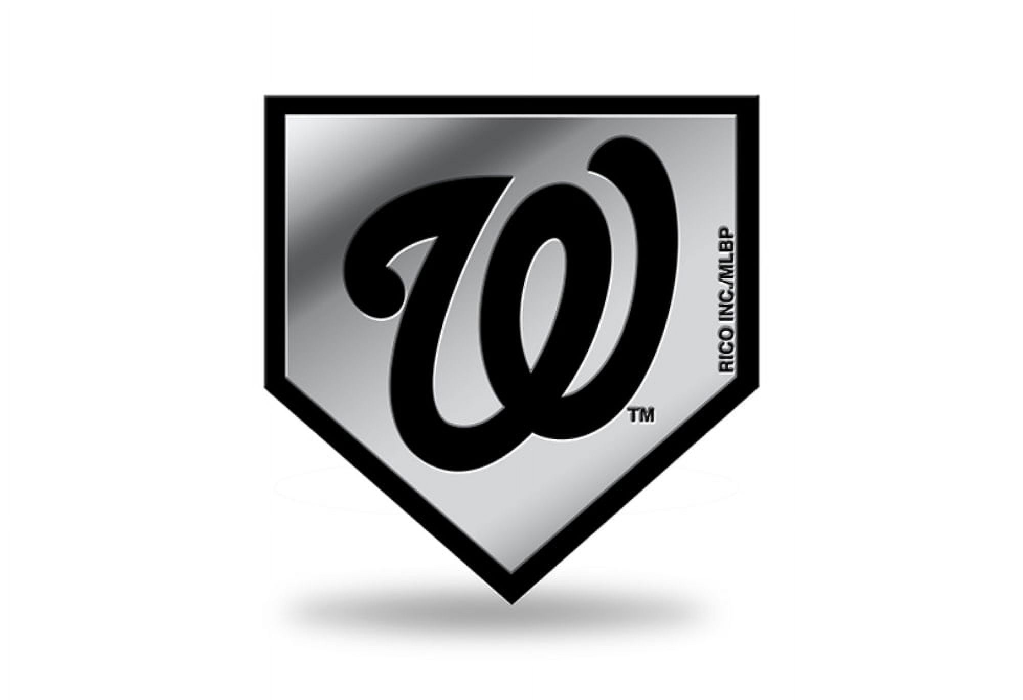 Washington MLB Nationals Logo Molded Self-Adhesive Auto Emblem ...