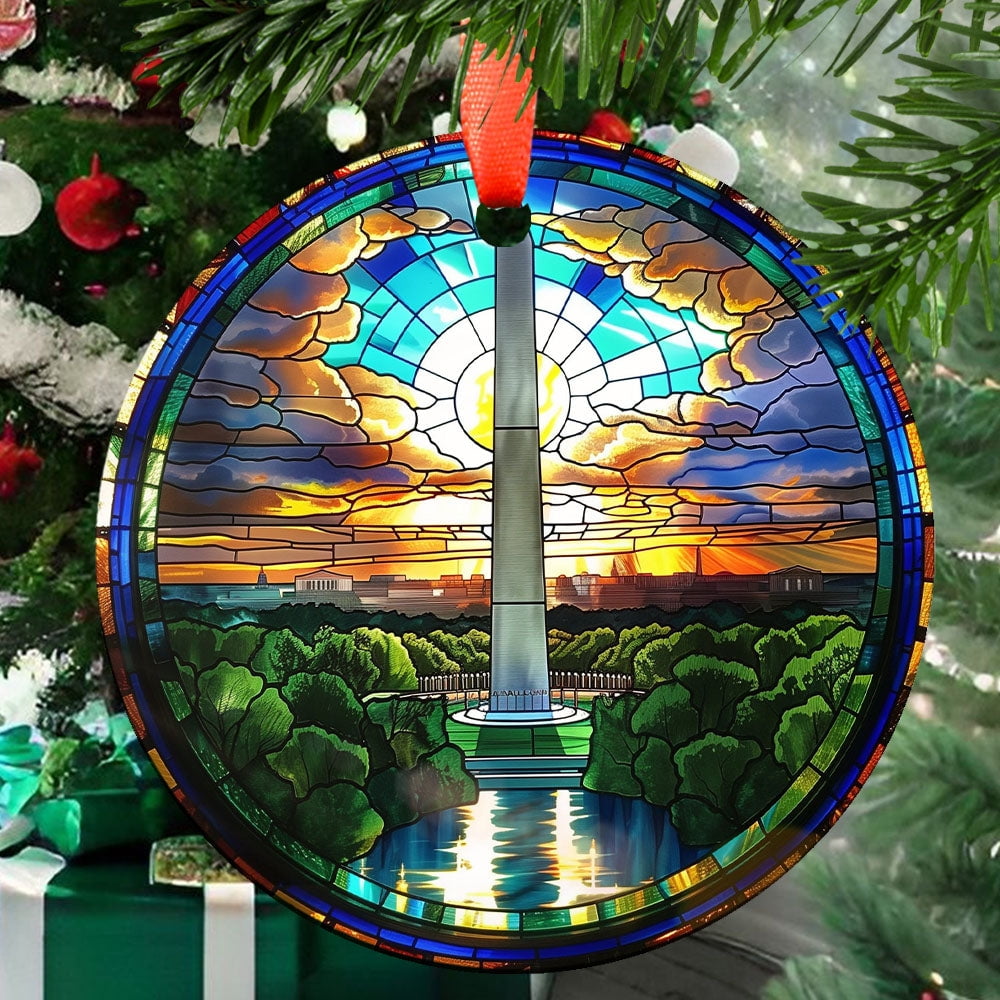 Washington Monument: Ornament Style Wall or Window Hanging, 2025 ...