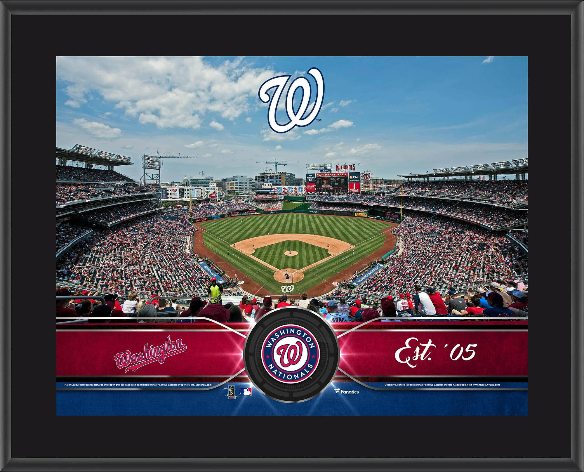 Washington Nationals 10" x 13" Sublimated Team Stadium Plaque - Walmart.com