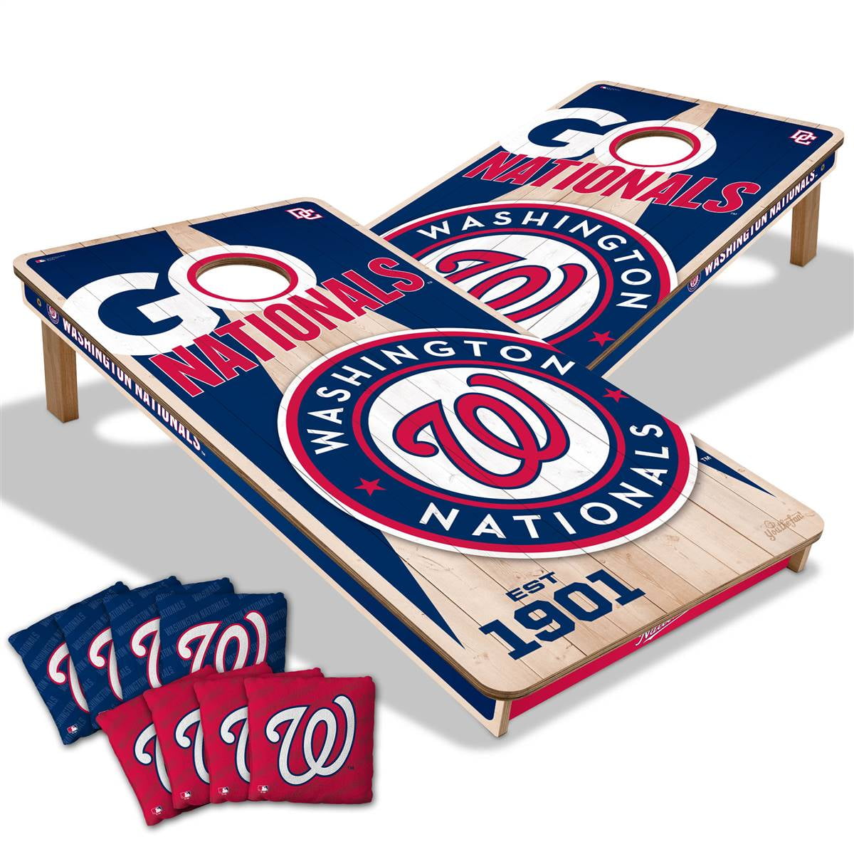 YouTheFan MLB Washington Nationals 2' x 4' Cornhole Game - Walmart.com