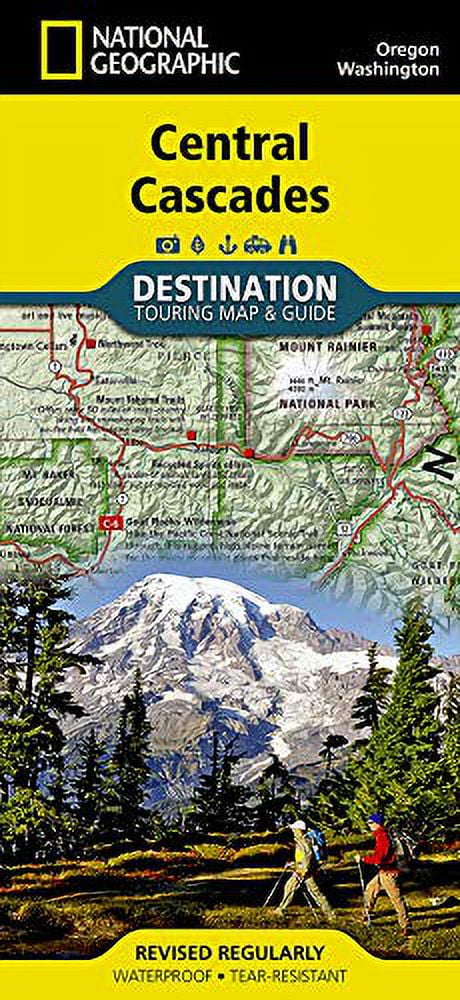 Pre-Owned Washington & Oregon Map: Destination Map (National Geographic ...
