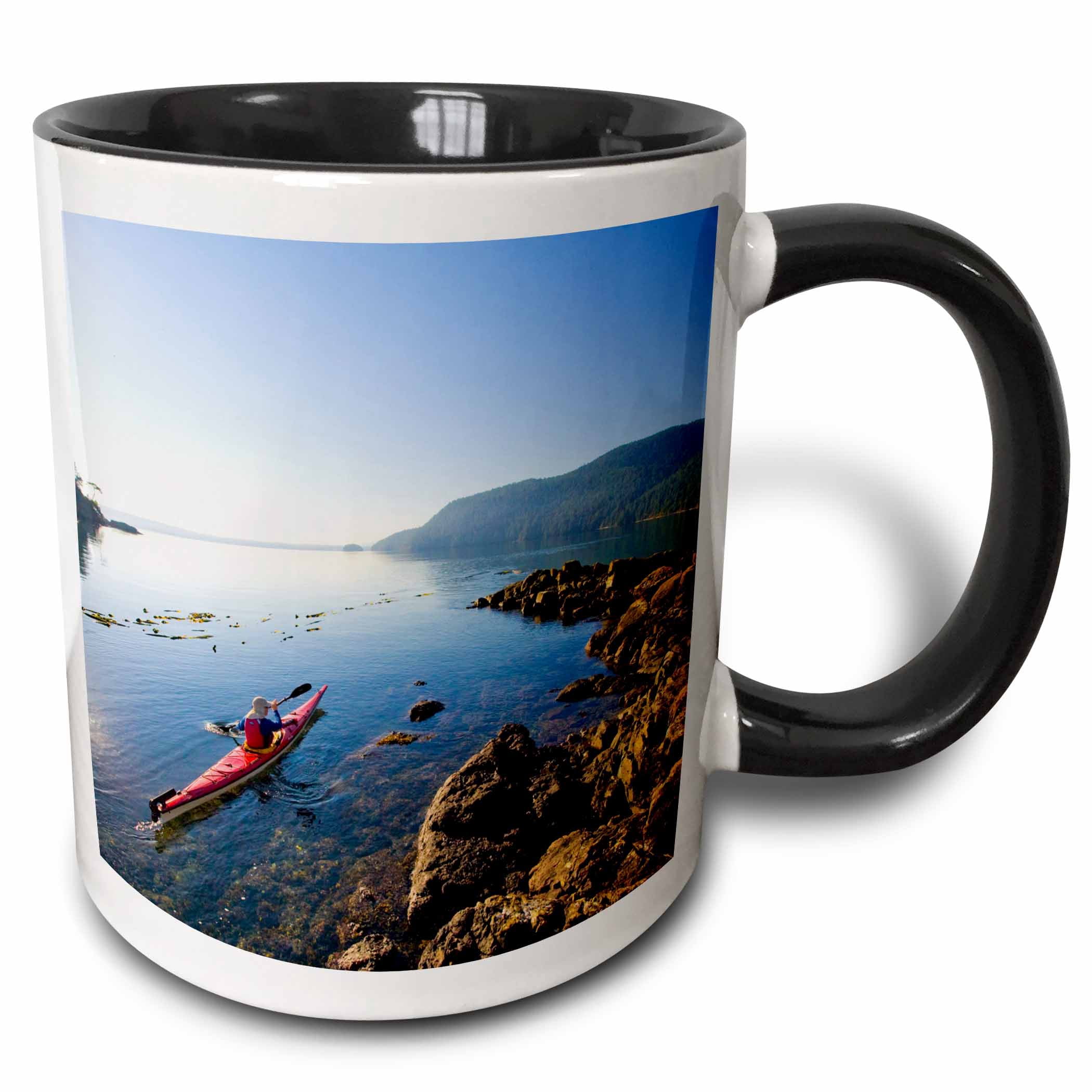 3drose, Washington, San Juan Islands, Cypress Island, Kayaker - Us48 ...